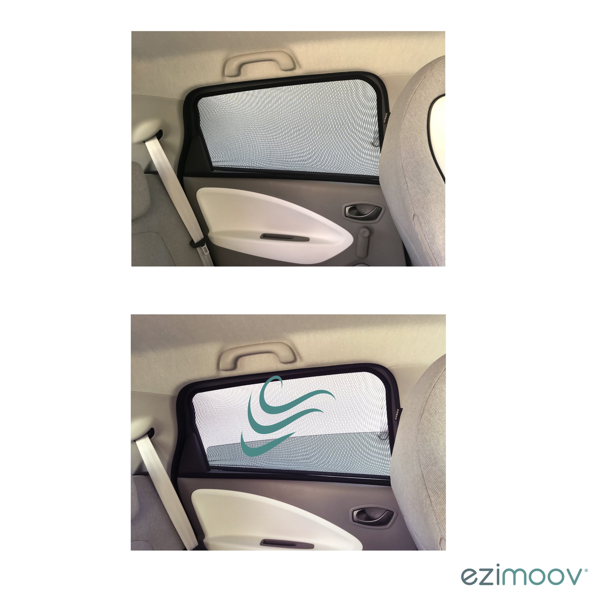 Car Sun Shade Socks x2 ‎| Ezimoov